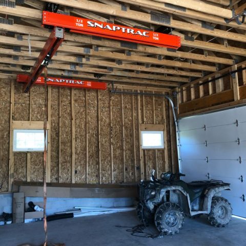 Easy SnapTrac Install | Garage | Overhead Crane | Kundel Industries